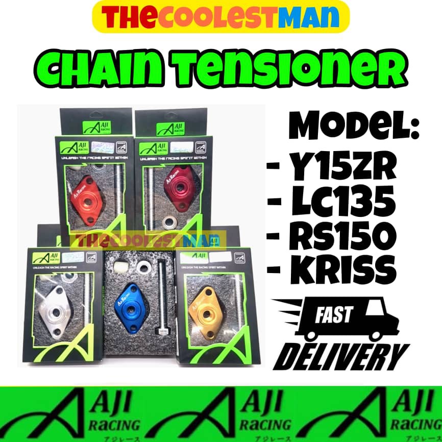 🔥💯%ORIGINAL ️ AJI RACING CHAIN TENSIONER SET Y15ZR Y15 / LC135 LC 135 ...