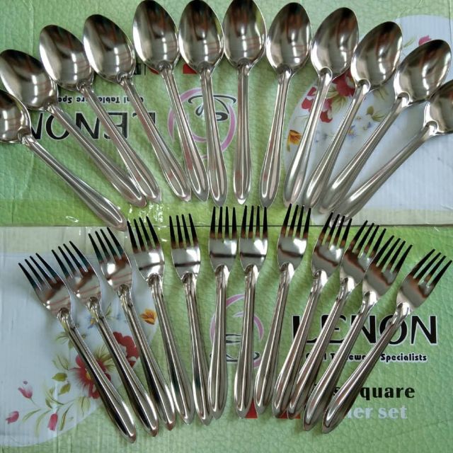 🔥murah🔥 Set sudu dan garfu BRAND ZEBRA 24 PCS | Shopee Malaysia