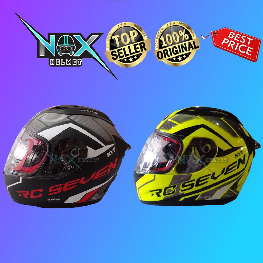 Kyt RC7 Helmet Motif 18 Fullface (2kg shipping) | Shopee Malaysia