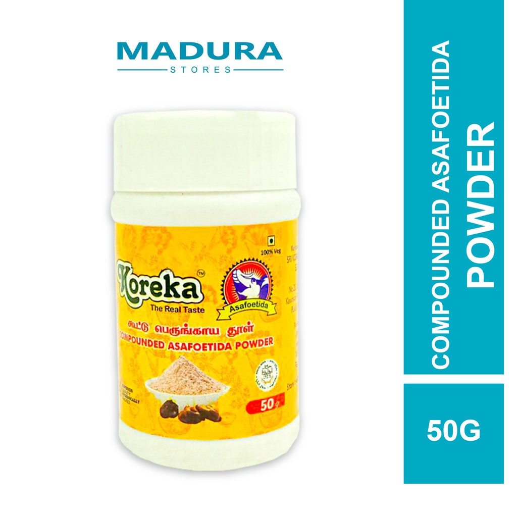 12.12 !!! Koreka Compounded Asafoetida Powder 50g | Shopee Malaysia