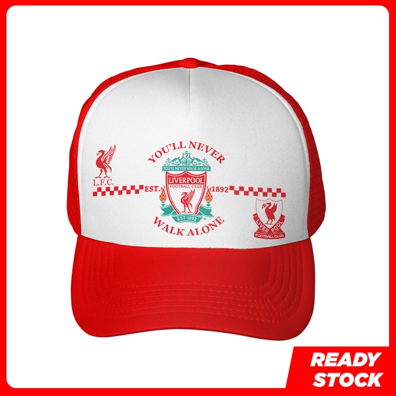 Liverpool YNWA EPL Adjustable Snapback Cap | Shopee Malaysia