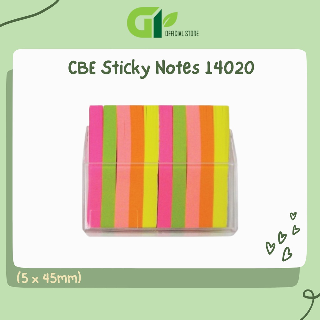 [GY Office] CBE Sticky Notes 14020 | Shopee Malaysia