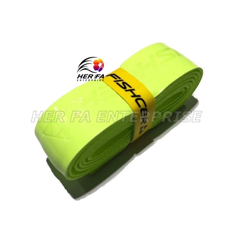 FISCHER Badminton PP Grip 100%ORIGINAL High Quality (8 Colour) PU Grip ...