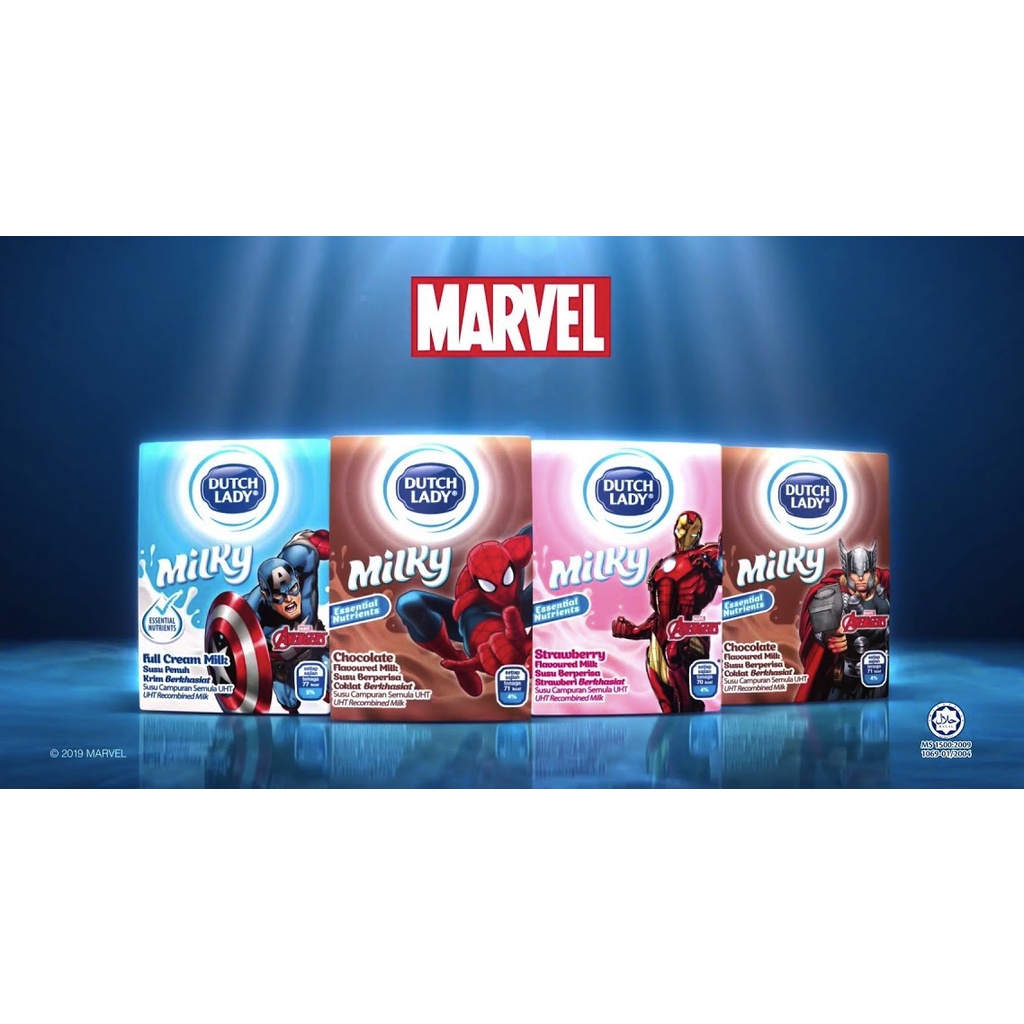 Dutch Lady UHT Milky Marvel Chocolate Milk 4x125ml | Shopee Malaysia