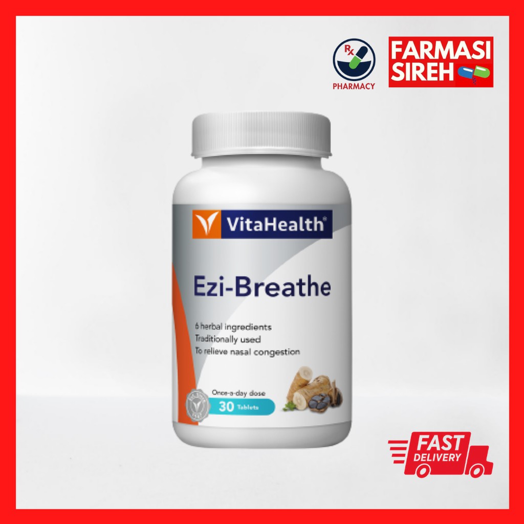 Vitahealth Ezi-Breathe 30 tablets | Shopee Malaysia
