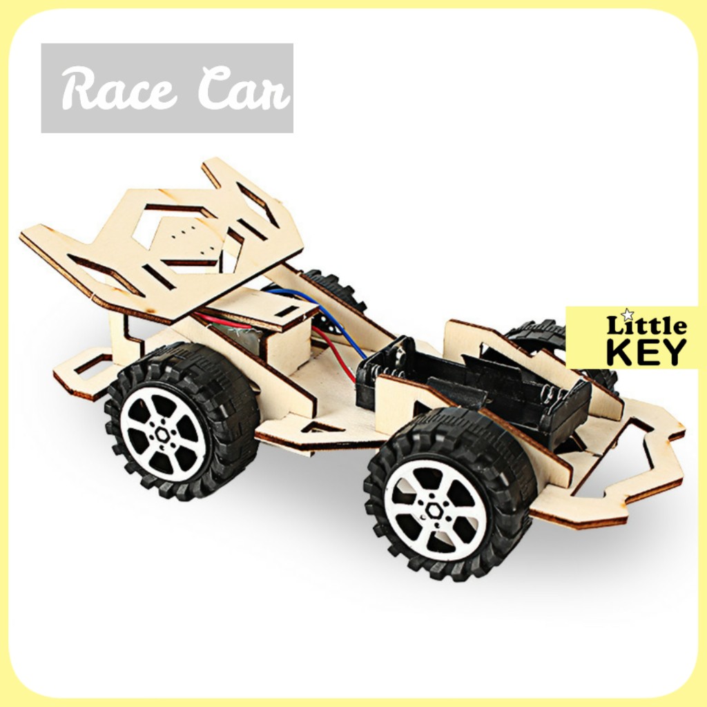 DIY Race Car Educational Kids Science Kit Build Model STEM Project ...