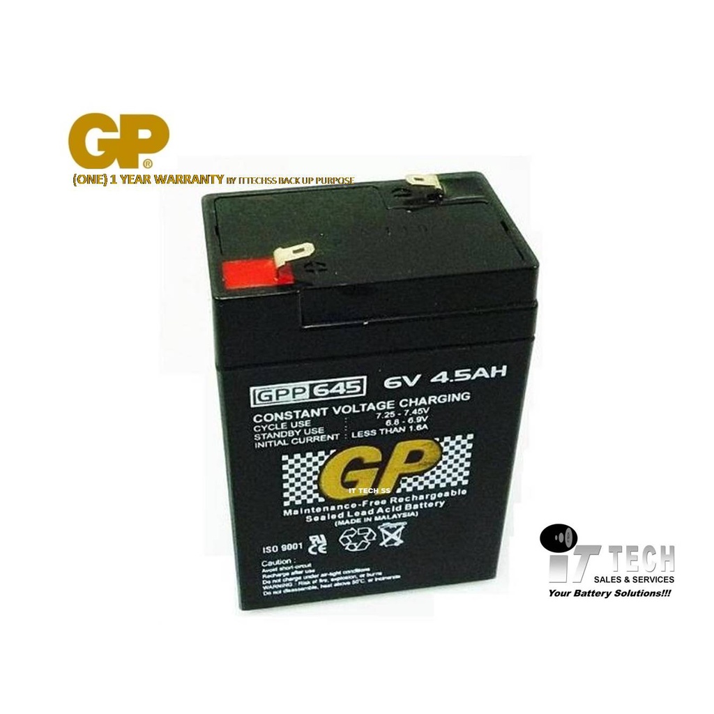 KIDS TOYS CAR MOTOR MOTO BATTERY BATERI 6V4.5AH 3FM 4 7AH 10 AH ...