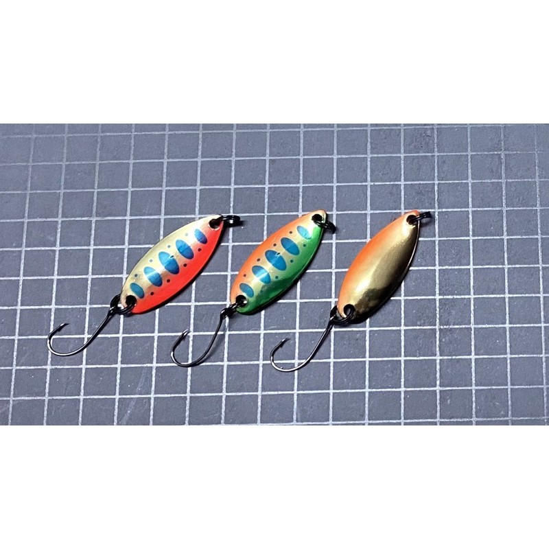Micro Troutin Spoon Japan Design 25mm 2.2g | Shopee Malaysia