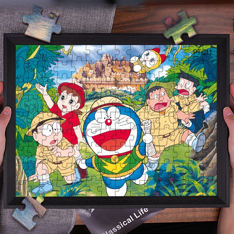 【Spot】 Jigsaw 126PCS Cartoon puzzle Enlightenment children Disney ...