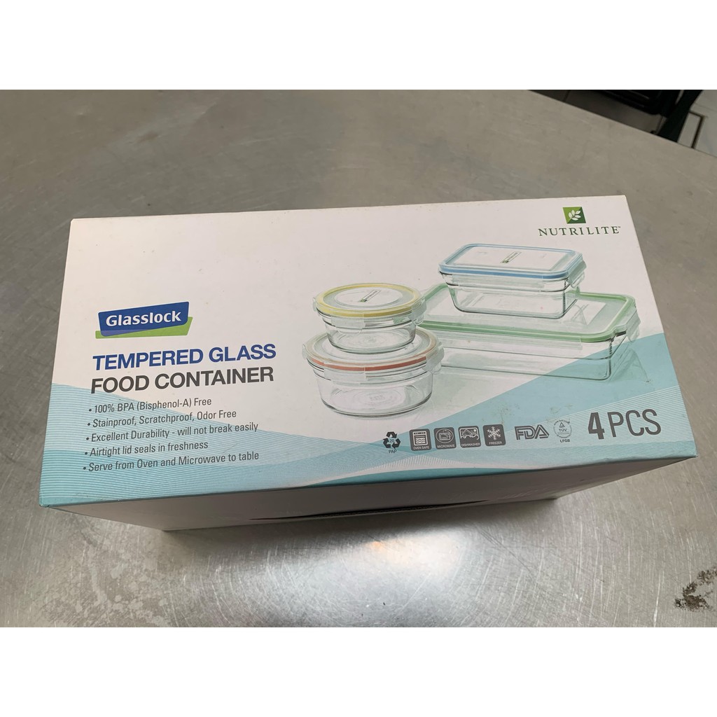 [Original] Glasslock Tempered Glass Food Container | Shopee Malaysia