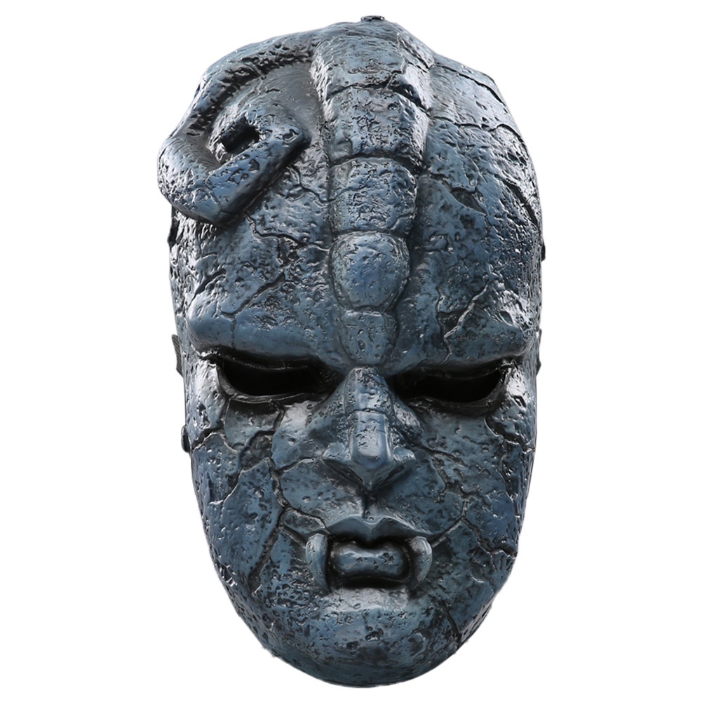 NEW JoJo‘s Bizarre Adventure Cosplay Mask Phantom Blood Stone Mask ...
