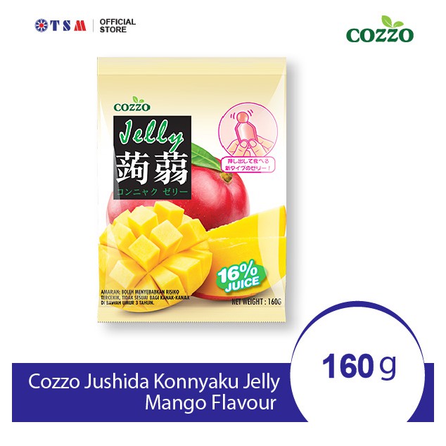 COZZO JUSHIDA KONNYAKU JELLY - MANGO 160G | Shopee Malaysia