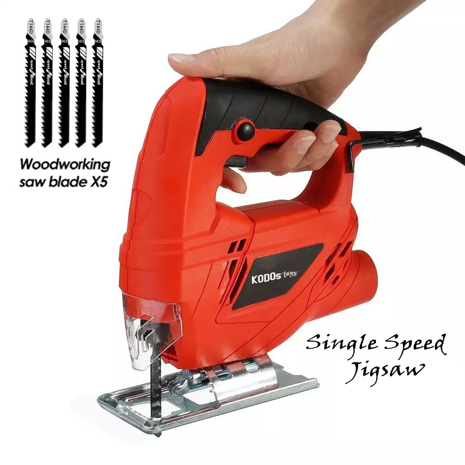 🔥6 Level Speed🔥 710W Jig Saw Electric Saw With 5 Pieces Blade ...