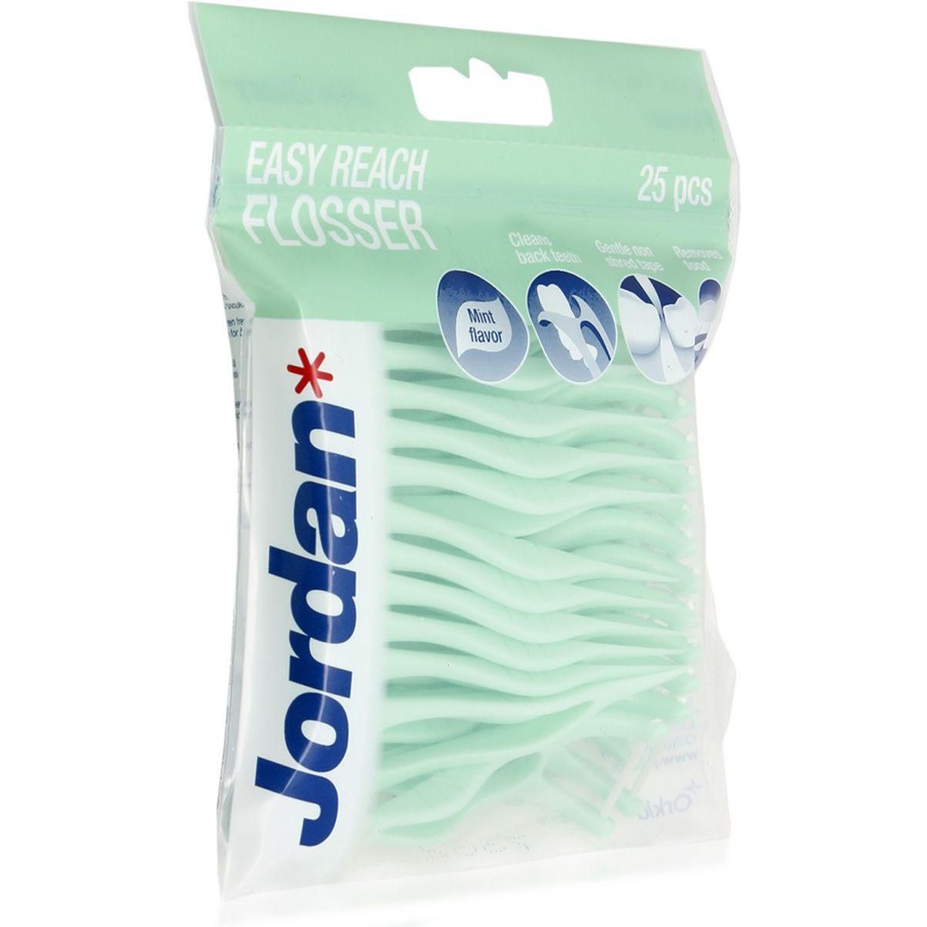 Jordan Easy Reach Flosser 25 Pcs | Shopee Malaysia