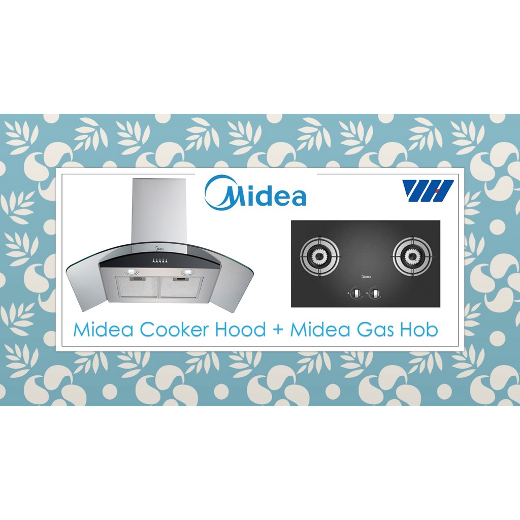 KITCHEN PACKAGE - Midea Cooker Hood + Midea Gas Hob | Shopee Malaysia