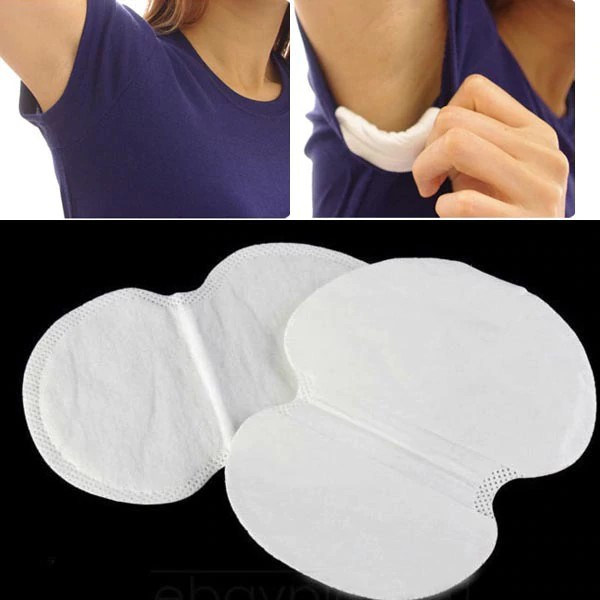 120Pcs/60pair Summer Deodorant Stop Underarm Sweat Guard Pads Armpit ...