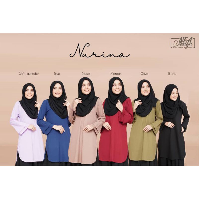 NFADesign - Blouse Nurina | Shopee Malaysia