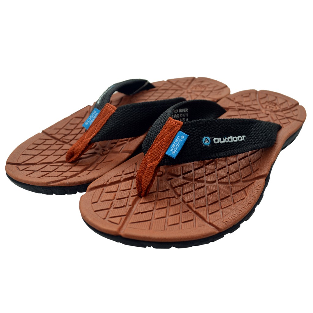 Original OUTDOOR PRO RIVER Mountain Flip Flops - BRICK | Shopee Malaysia