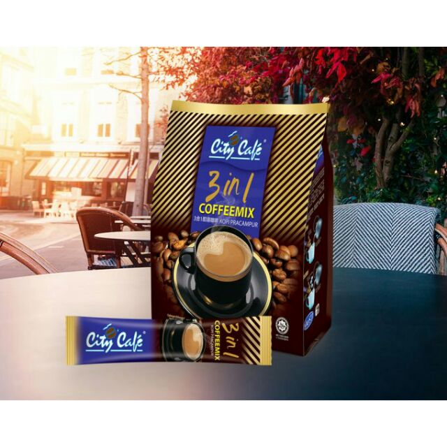 City Cafe 3 in 1 Coffee Mix Instant Coffee 25 Sachets | Shopee Malaysia