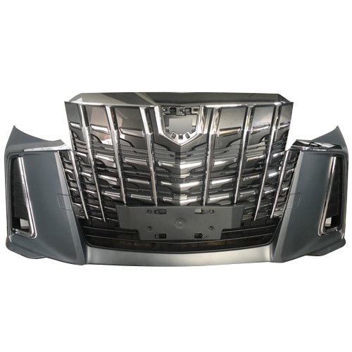 Alphard 2018 Front Bumper Aero With Grille | Shopee Malaysia