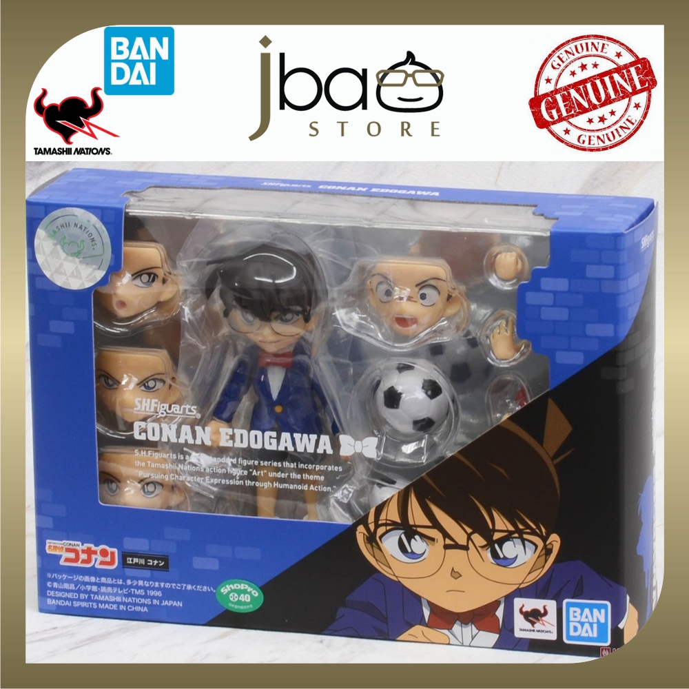 Bandai S.H.Figuarts Conan Edogawa Detective Conan PVC Figure Original ...