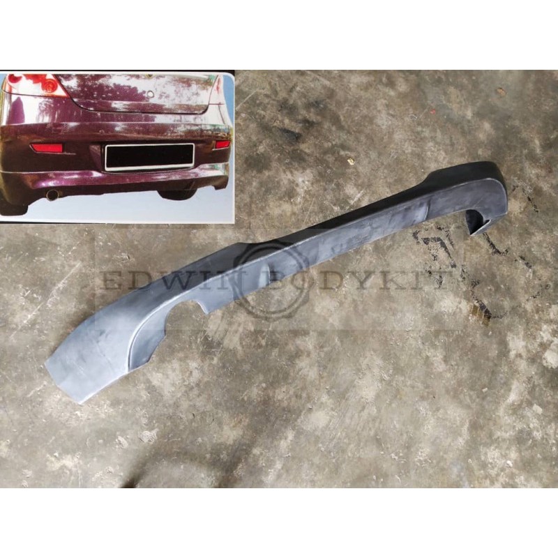 Persona R3 Rear Skirt Pu Bodykit Belakang Skirt lip Pu Material Proton ...