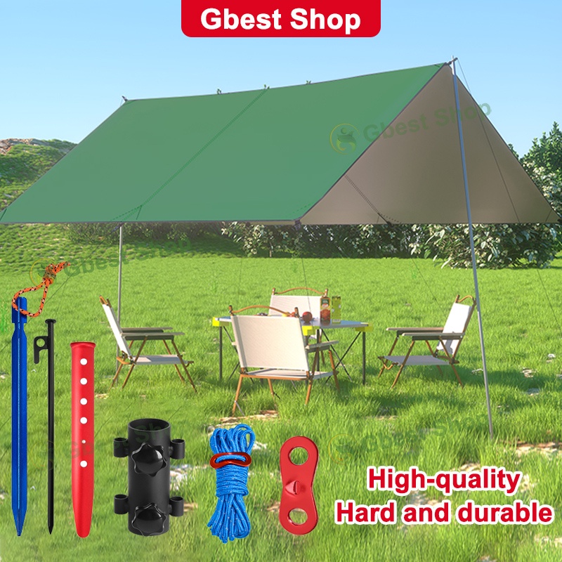 Camping Accessories Ultralight Weight Waterproof Flysheet Tent Pole ...