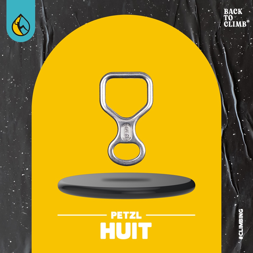 Petzl Huit Descender Figure 8 Climbing and Rescue safety | Shopee Malaysia