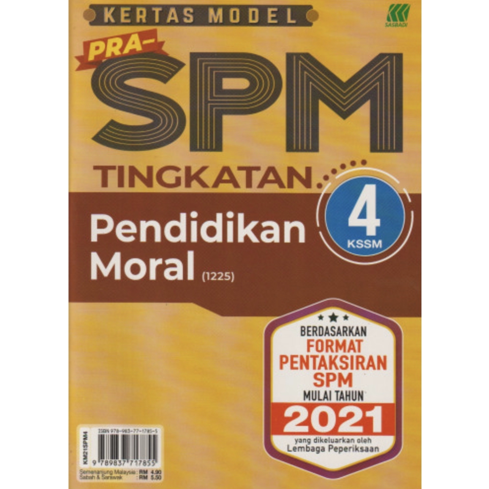 [wando] Ready Stock Kertas Model Pra Spm Pendidikan Moral Tingkatan 4