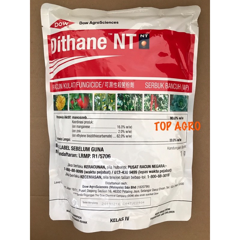 Dithane NT - Racun Kulat Fungicide Mancozeb 1KG | Shopee Malaysia