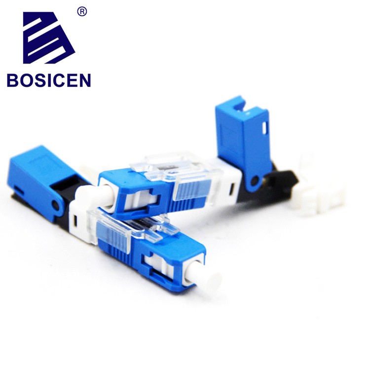 Original High Quality 100PCS FTTH SC UPC Optical fibe quick connector ...