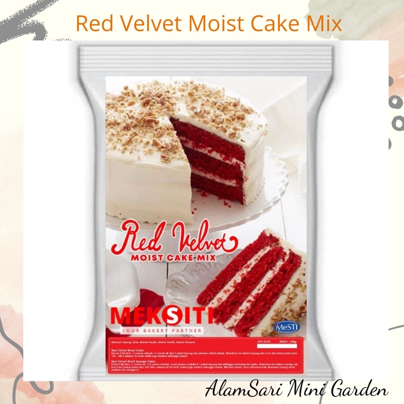Tepung Kek : Red Velvet Moist Cake Mix (250 g) | Shopee Malaysia
