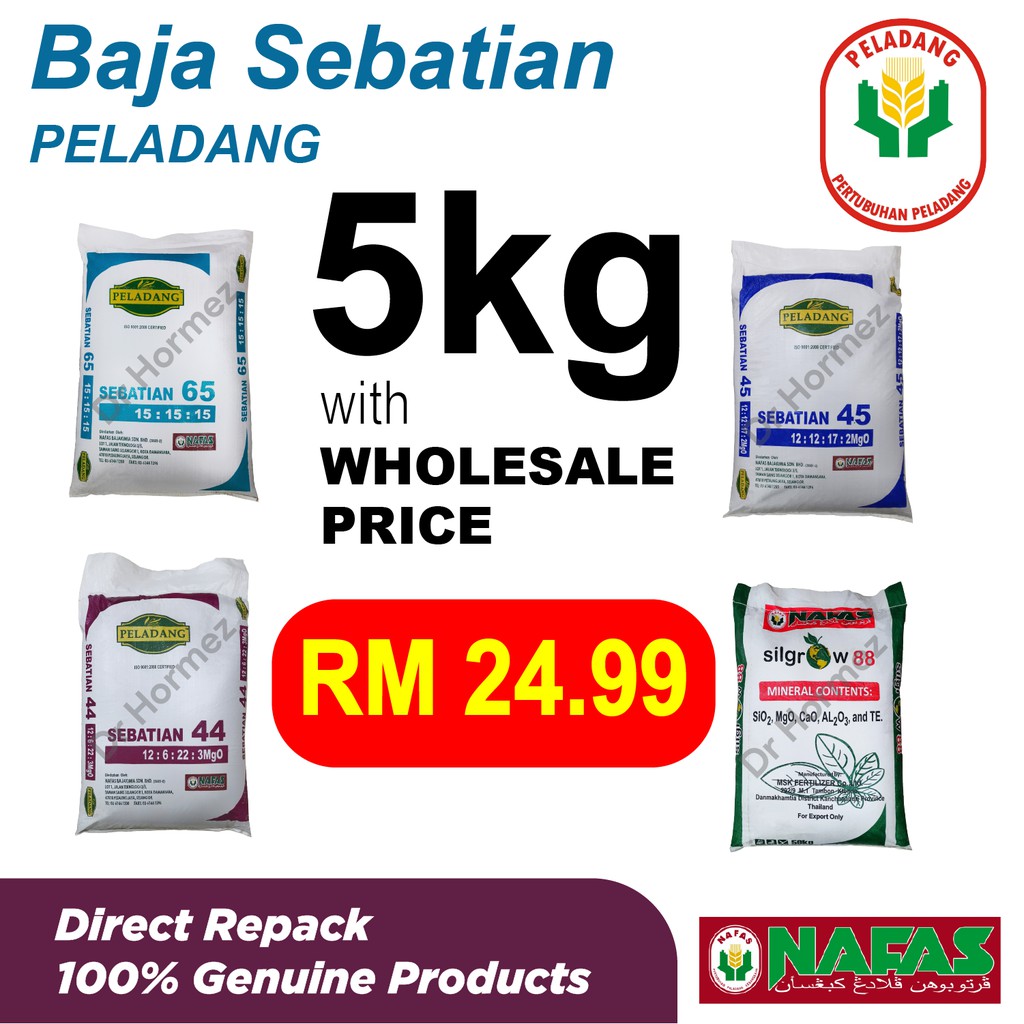 [5KG] Baja Pokok Sebatian 🔥 Baja Buah, Baja Sayur, Baja Bunga, Murah ...