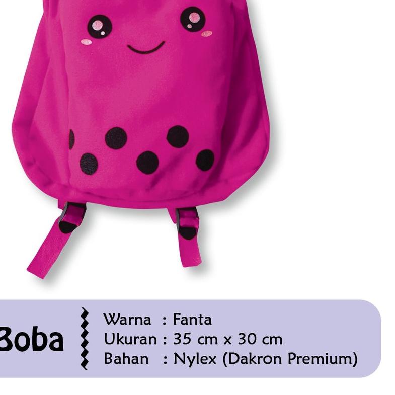 Boba Viral Kids Bag Boba Doll Backpack Many Colors | Shopee Malaysia