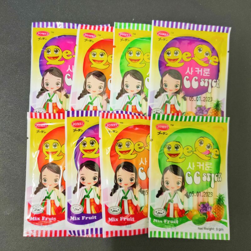 QeQe CC Stick Candy / Gula Serbuk (8pcs) | Shopee Malaysia