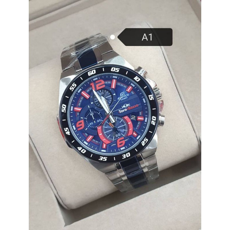 Casio Edifice Man watch dual time baterry chronograph & digital Japan ...