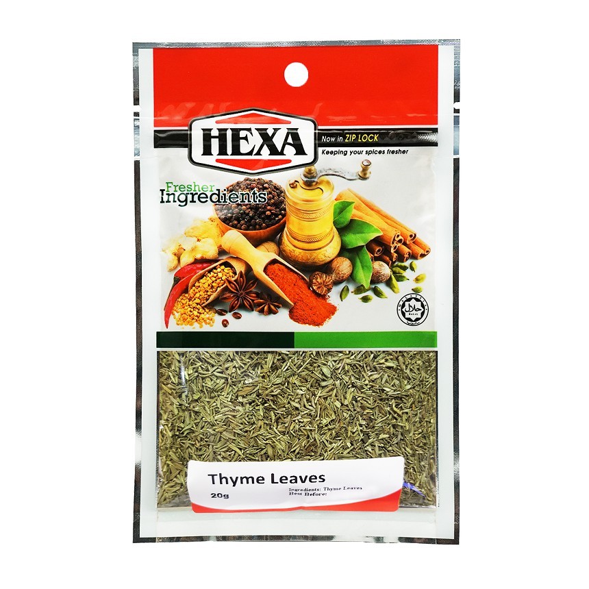 HEXA HALAL Thyme Leaves 20gm Daun Taim | Shopee Malaysia