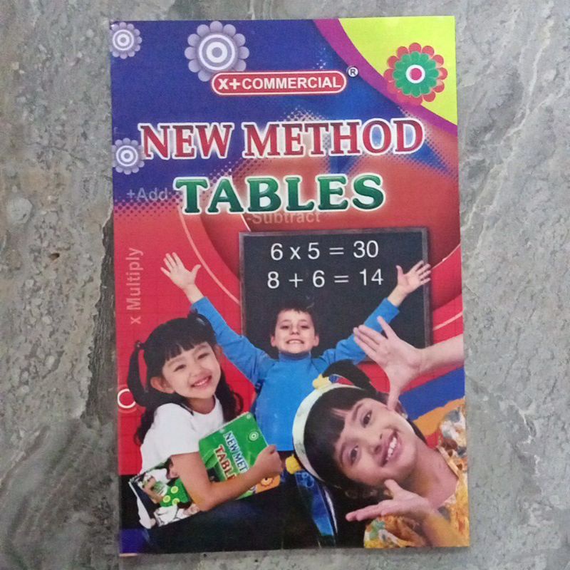 TIMES TABLES (NEW METHOD TABLES) | Shopee Malaysia