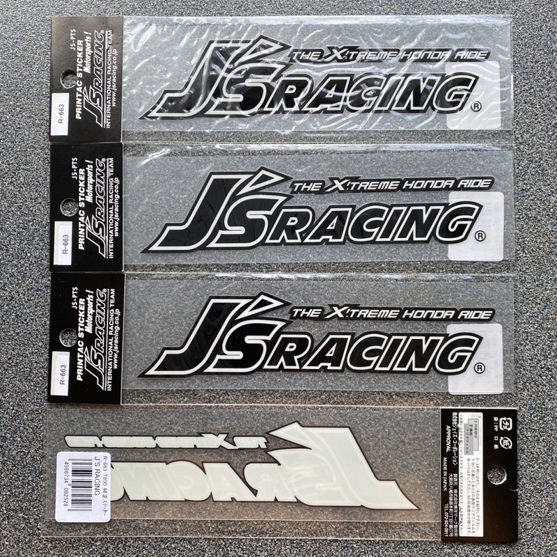 💯Original Japan J’S Racing Sticker JS Racing | Shopee Malaysia