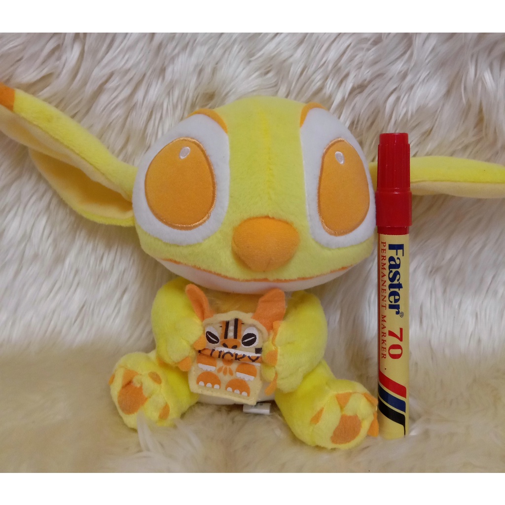 Original Japan 史迪奇 Stitch Yellow Color Stuffed Toys Soft toys Plush ...
