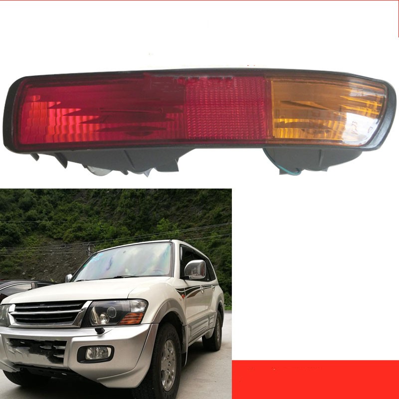 QDAEROHIVE 2PCS Reb Tail Bumper Lamp Rear Light For Mitsubishi Pajero ...
