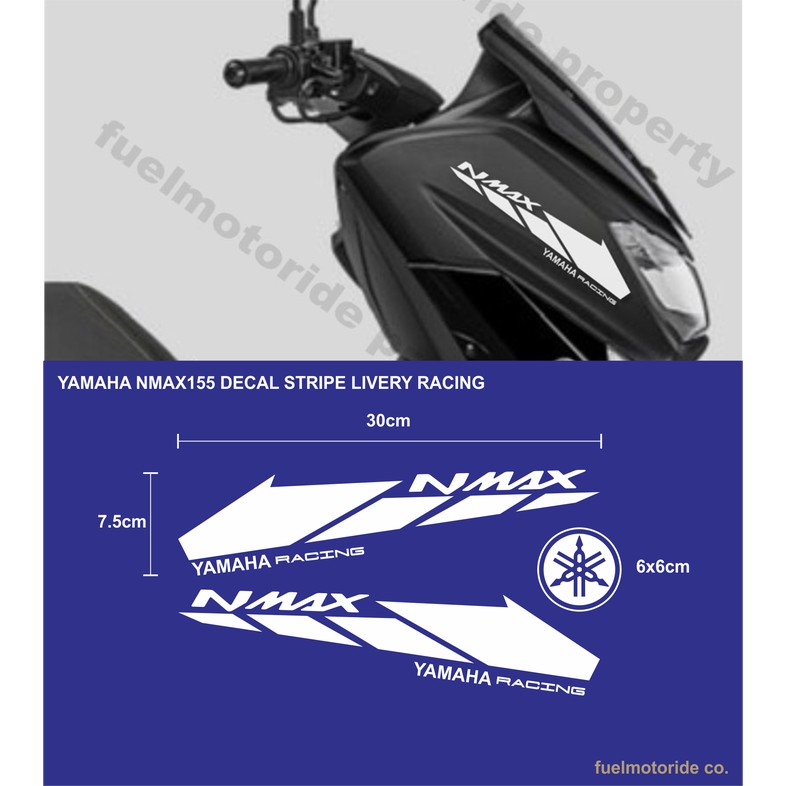 Yamaha Nmax 155 Livery Racing Sticker | Shopee Malaysia