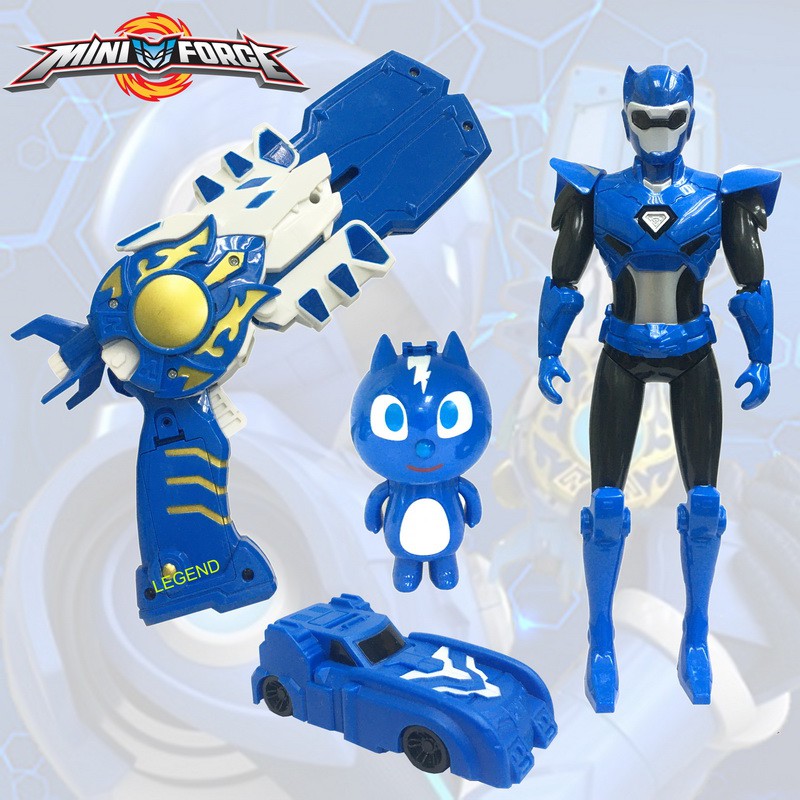 Mini Force X Agent Toys Robot Volt Miniforce Series 2 Power Gun Toy Set ...