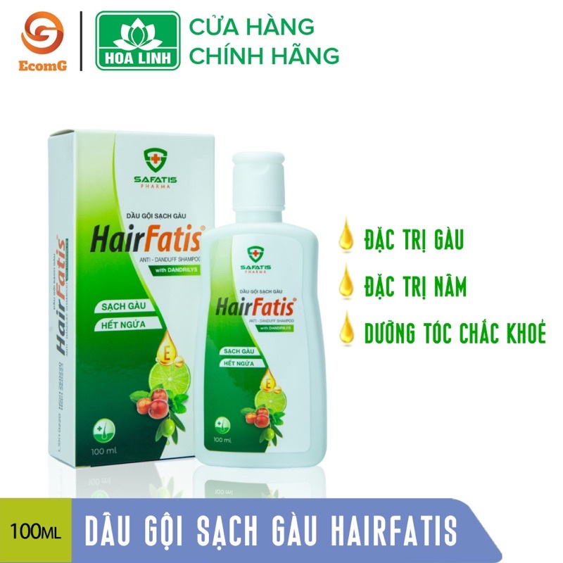 Dau Goi Sach Gau Hair Fatis Anti - Danduff Shampoo With Dandrilys 100ml ...