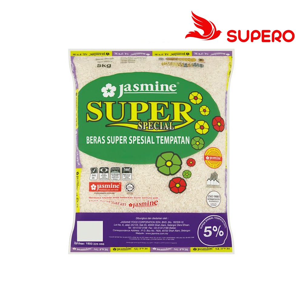 JASMINE SUPER SPECIAL RICE 5KG | Shopee Malaysia