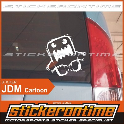 Sticker JDM Cartoon DOMO Japan Stiker jepun utk TOYOTA HONDA NISSAN ...