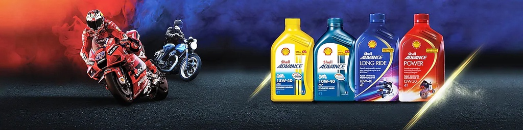 Minyak Moto shell Original 100% Shell ax3 ax7 10W-40 4t shell advance ...