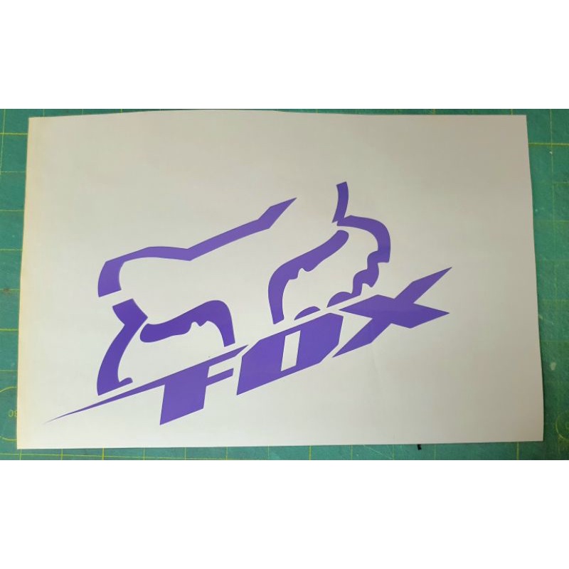 FOX RACING STICKER,STICKER CERMIN,STICKER KERETA,STICKER MOTO,STICKER ...