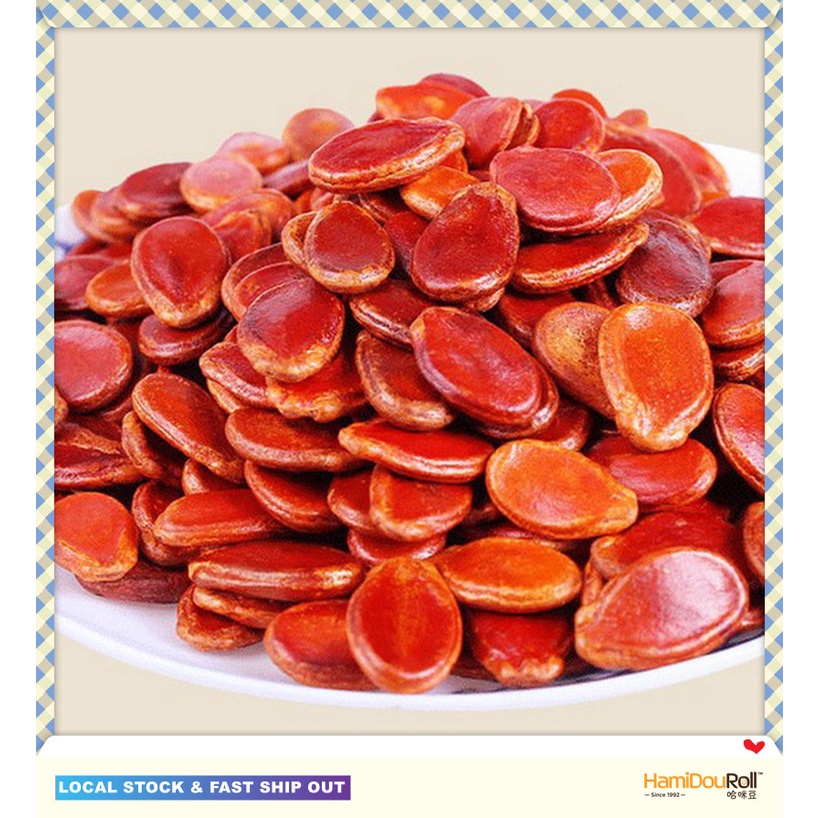 Original Flavor Ready-To-Eat Red Melon Seeds Red Guaji Guazhi 真空包装信江西丰红 ...