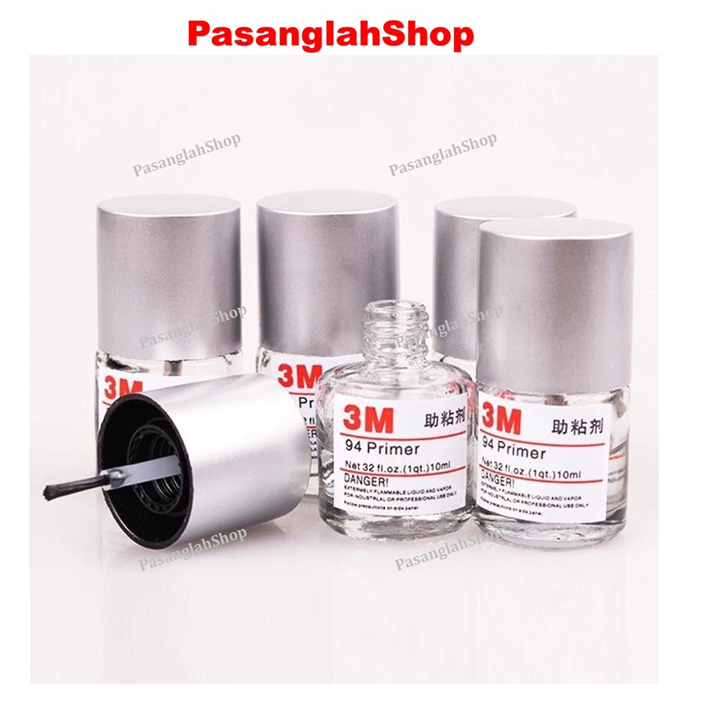Genuine 3M Double Side Tape Promoter 94 Primer Applicator 10ml | Shopee ...
